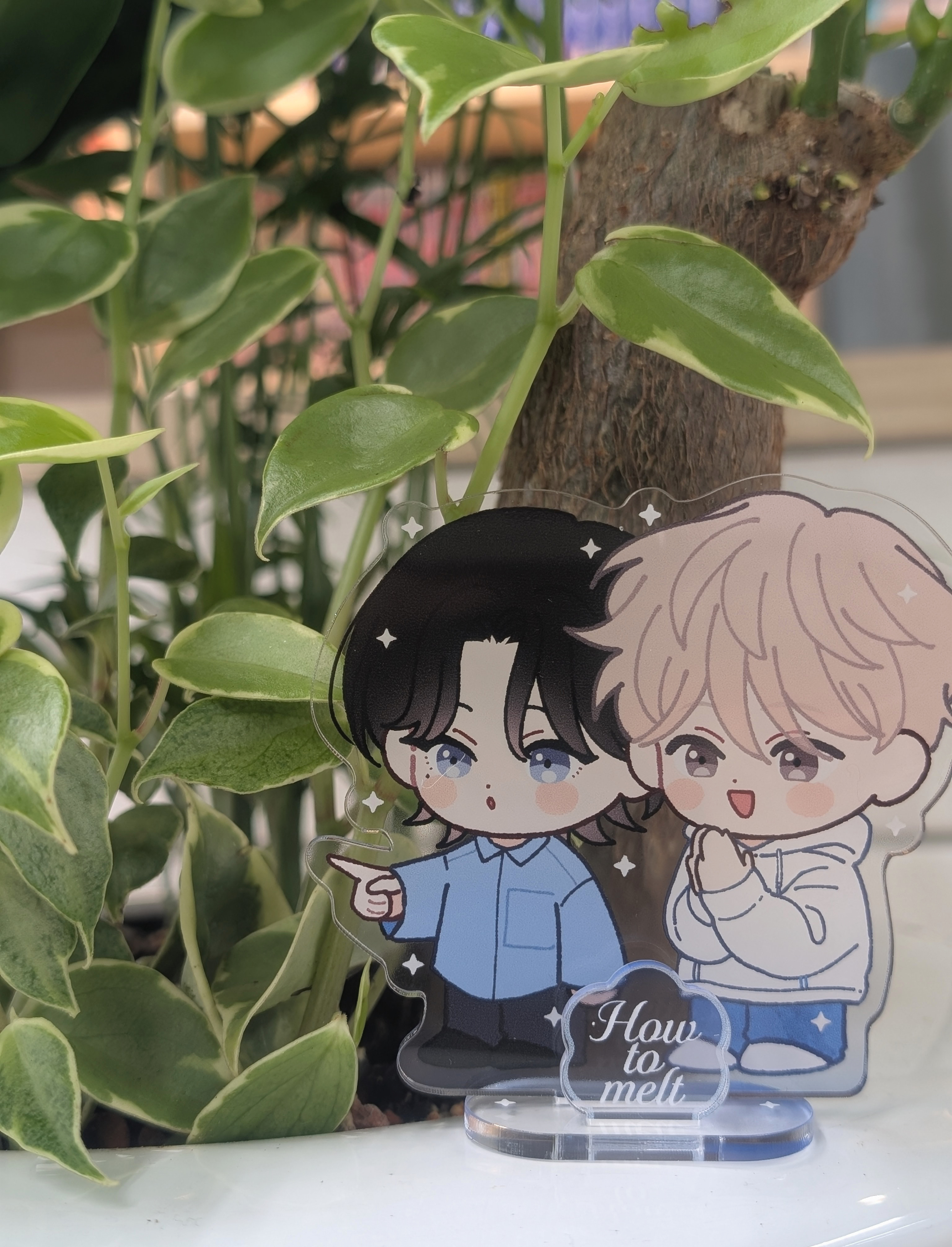 【受注販売】ミニアクリルスタンドプレート【How to melt】 - .Bloom（ドットブルーム）＆メロキス BOOTH店 - BOOTH