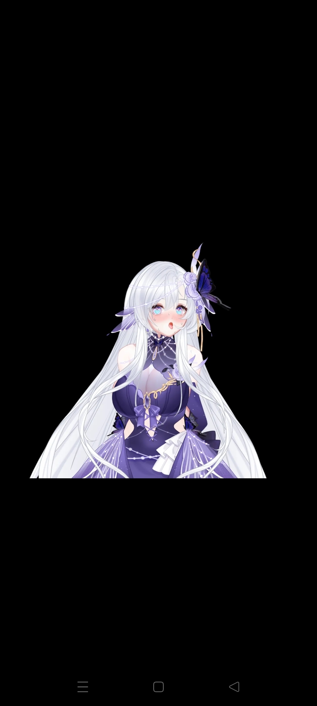Butterfly Live 2D Vtuber Model🦋💜 - Spotlight Club VT - BOOTH