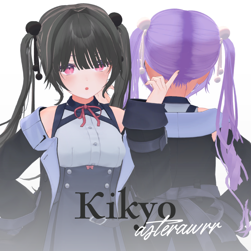 Downy Twintail【VRChat想定】 - asterawrr - BOOTH