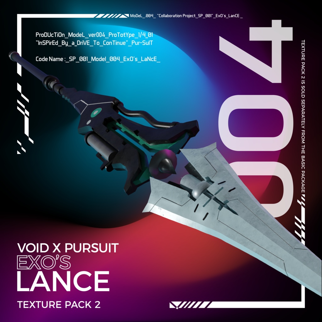 Exo's Lance [Void x Pursuit Collaboration] - PursuitsAvenue - BOOTH