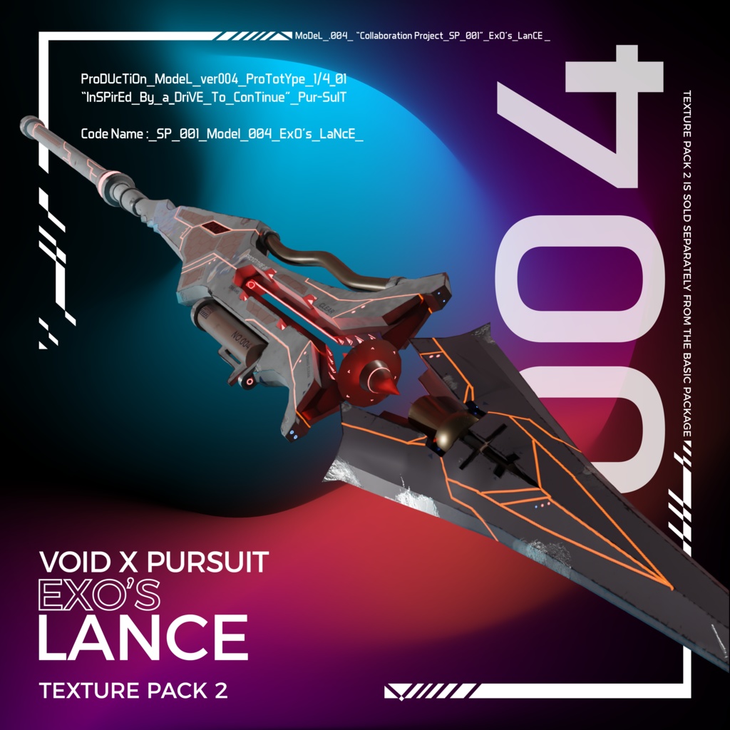 Exo's Lance [Void x Pursuit Collaboration] - PursuitsAvenue - BOOTH