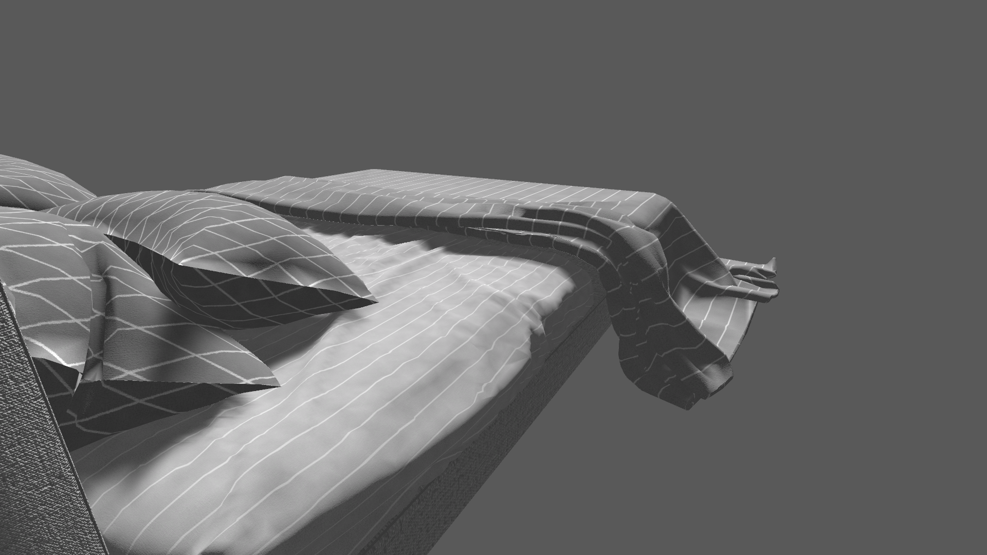 【VRChat/URP/HDRP 対応】RBS ModernBed-B【睡眠ギミック搭載済みベッド】 - らずべりー工房 - BOOTH