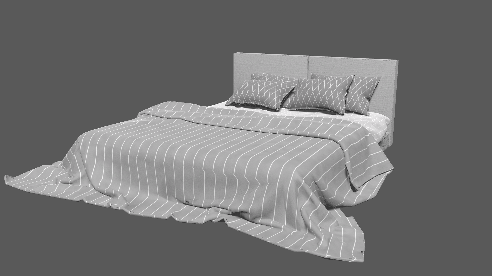 【VRChat/URP/HDRP 対応】RBS ModernBed-B【睡眠ギミック搭載済みベッド】 - らずべりー工房 - BOOTH