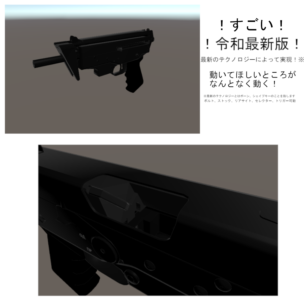 【3D銃器モデル】PP-91"KEDR" - Brambor - BOOTH