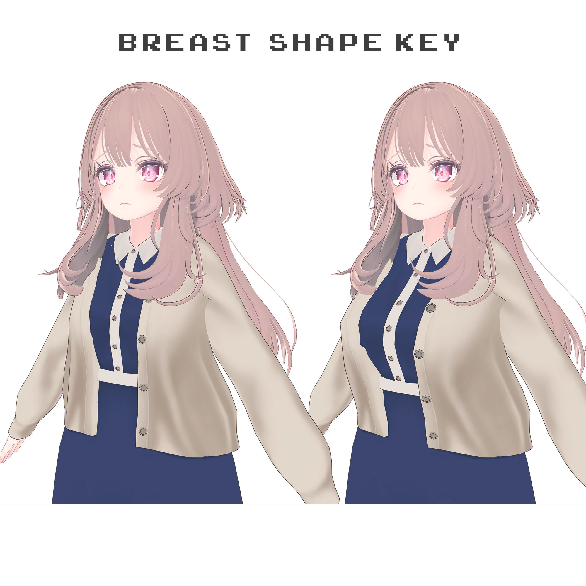 カーディガンとワンピ【セレスティア用】 - MARI24 - BOOTH