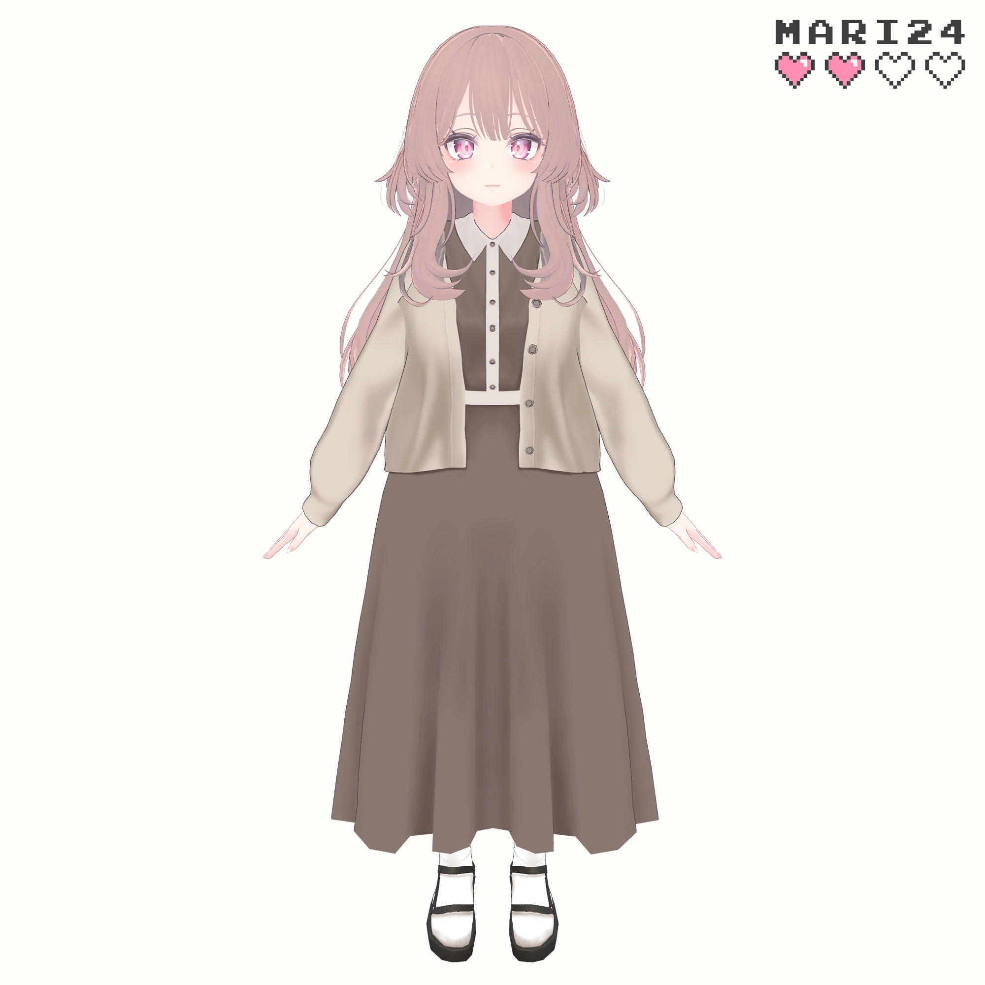 カーディガンとワンピ【セレスティア用】 - MARI24 - BOOTH