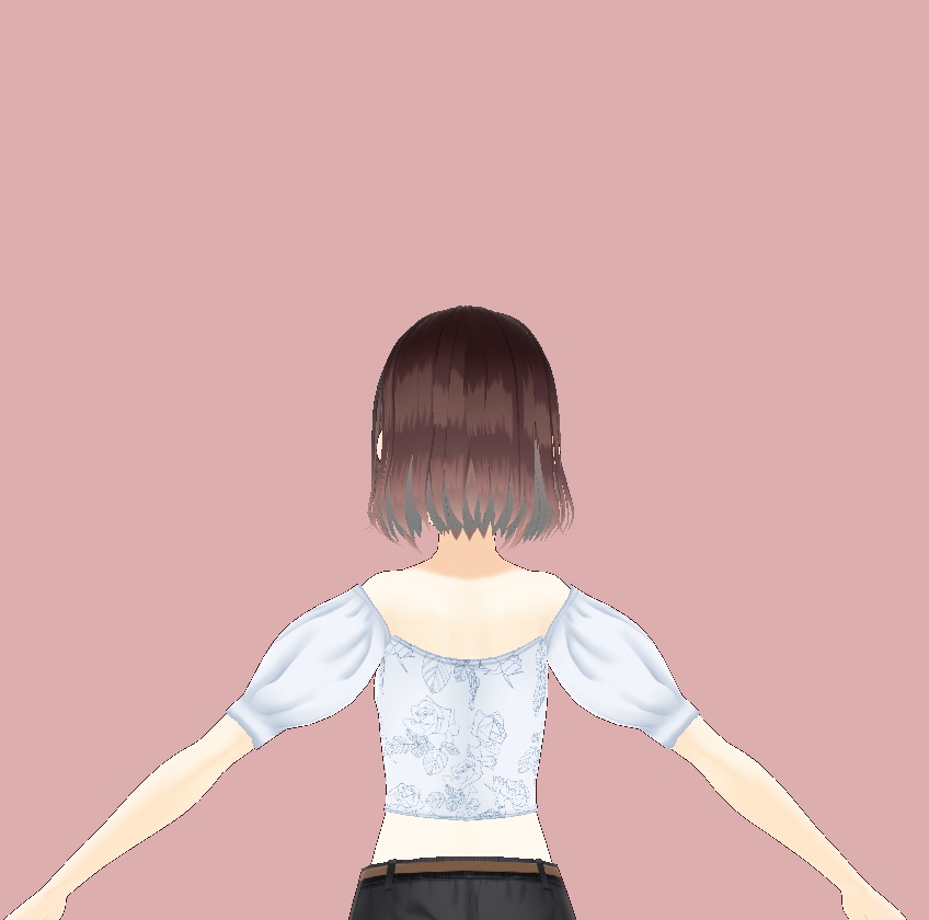 Vroid Corset Blouse - insomniaart - BOOTH
