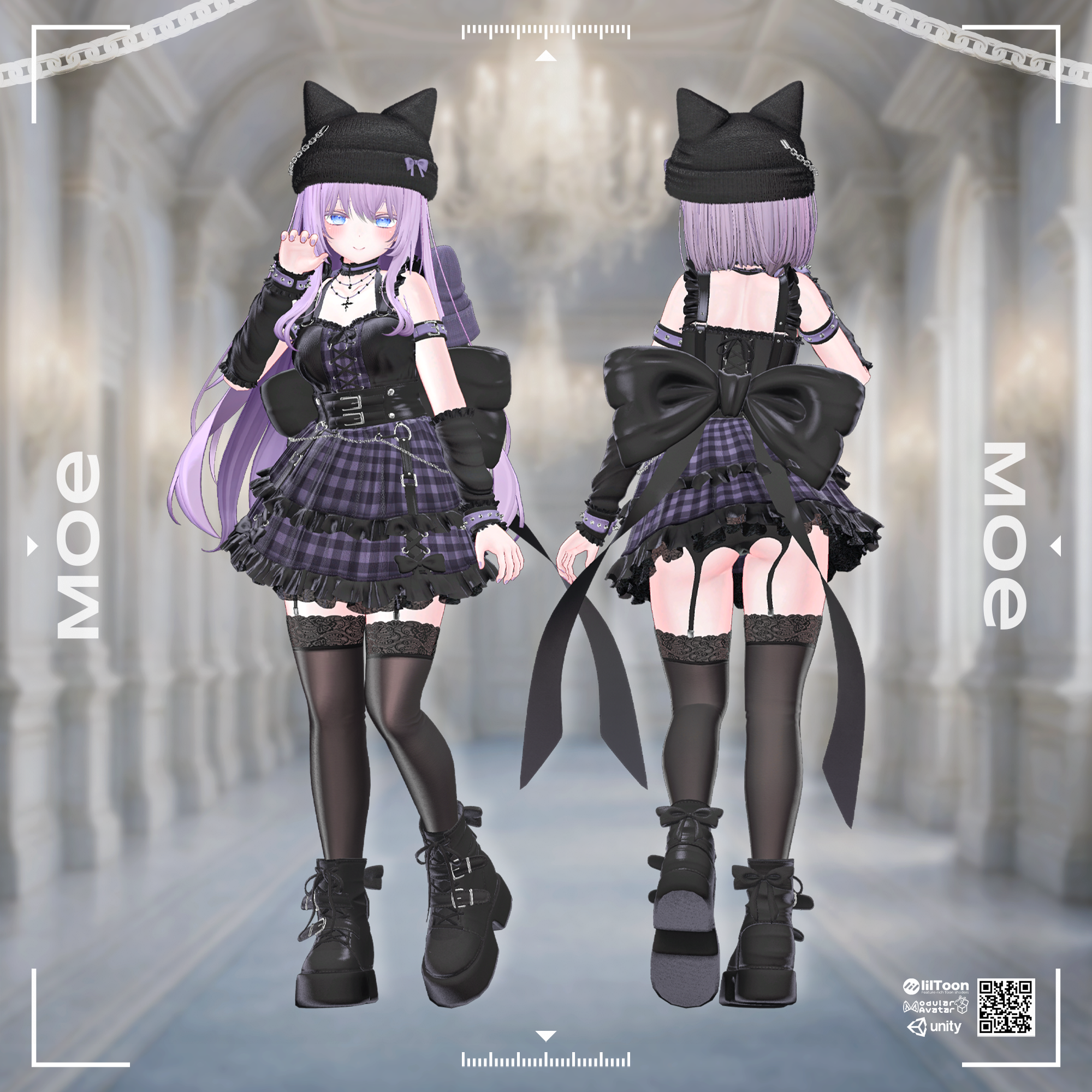 【VRC衣装】 Crimson Kitty 【15 AVATAR】 - MONVIE - BOOTH