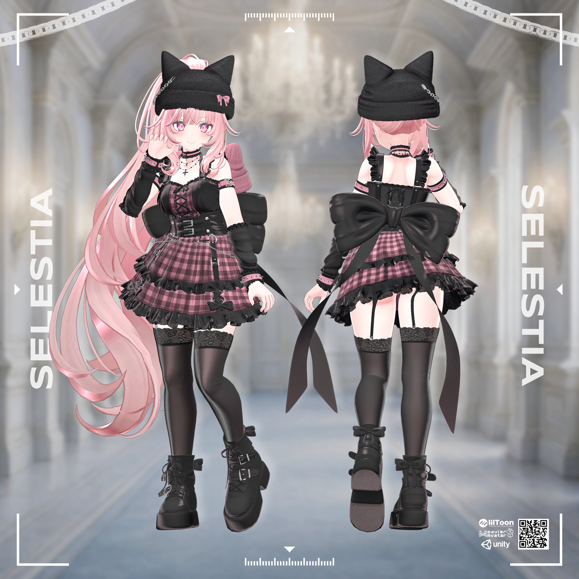 【VRC衣装】 Crimson Kitty 【15 AVATAR】 - MONVIE - BOOTH