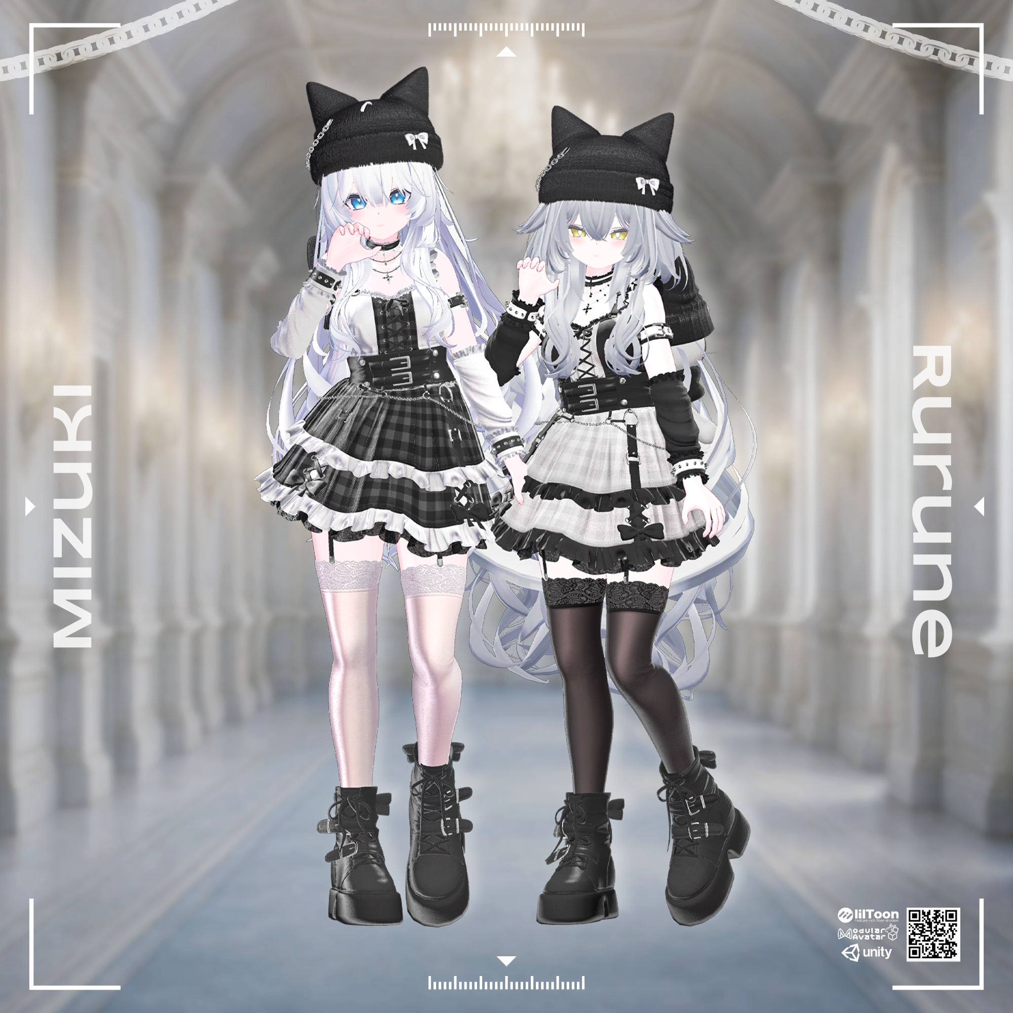【VRC衣装】 Crimson Kitty 【15 AVATAR】 - MONVIE - BOOTH
