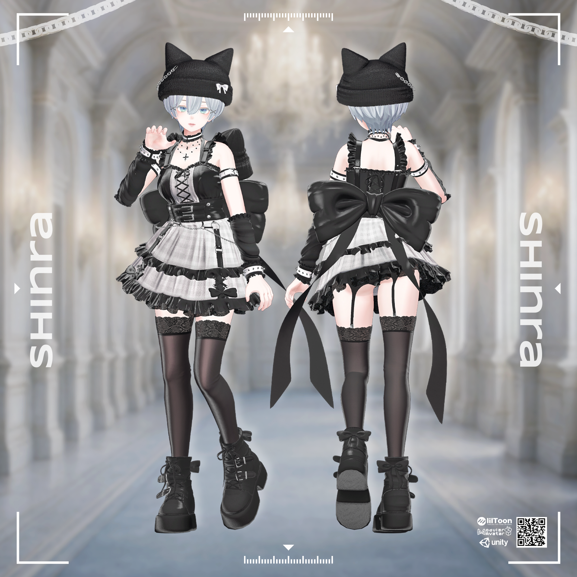 【VRC衣装】 Crimson Kitty 【15 AVATAR】 - MONVIE - BOOTH