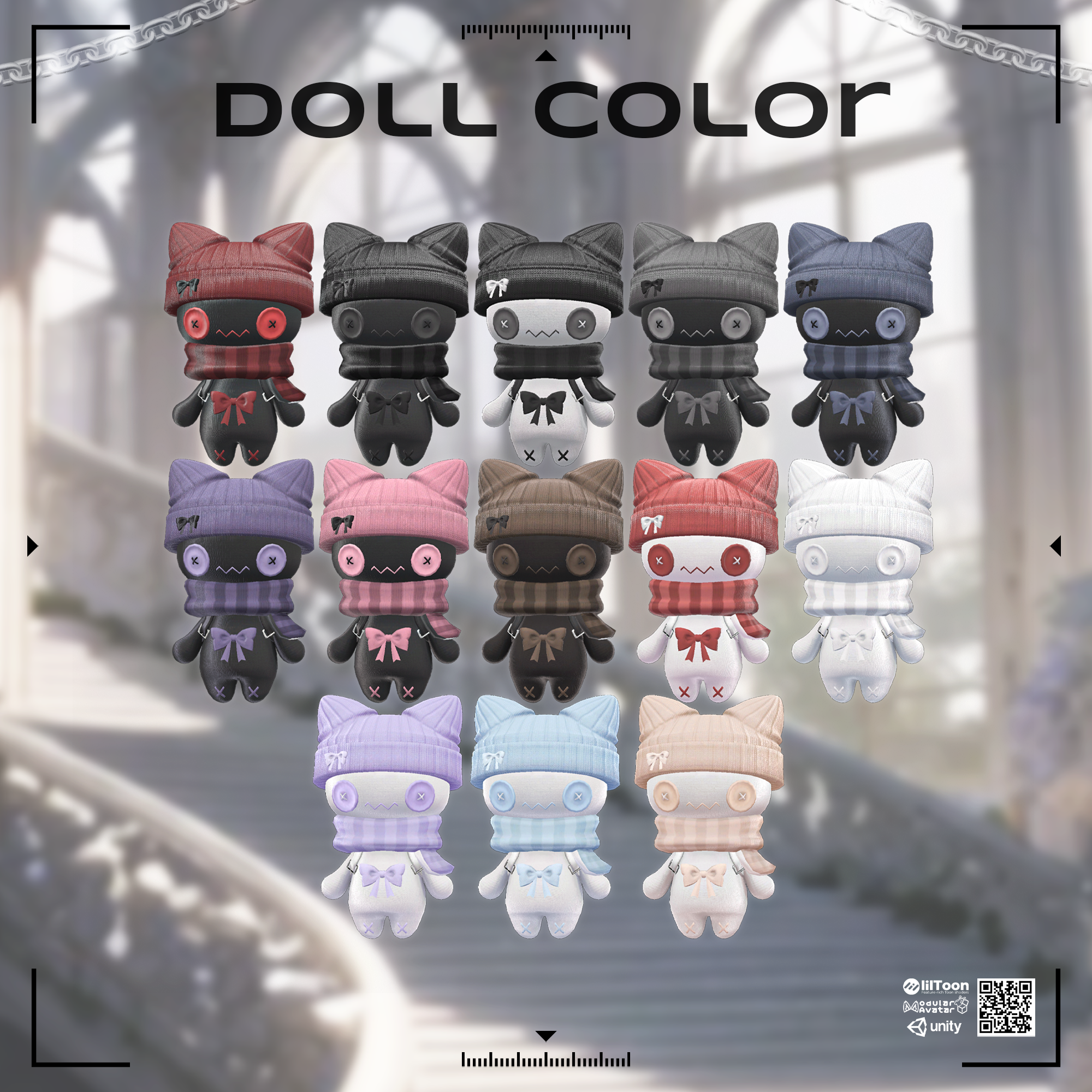 【VRC衣装】 Crimson Kitty 【15 AVATAR】 - MONVIE - BOOTH