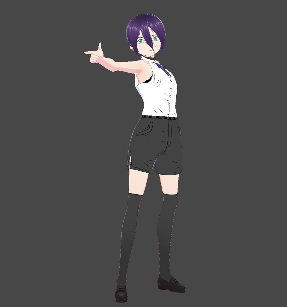 [VRoid] - Reze (Chainsaw-man) - (VRMモデル) - davec - BOOTH