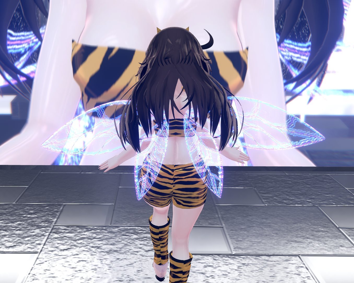 幻想妖精の翼 - インビジブルフェアリーウィング - invisible fairy wing 【VRChat想定】|ちくわ雑貨 ...