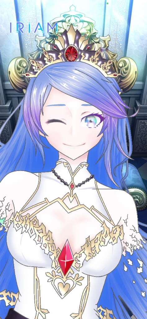 IRIAM 立ち絵 【冥界プリンセス】ver.3対応 - IRIAM素材屋さん - BOOTH