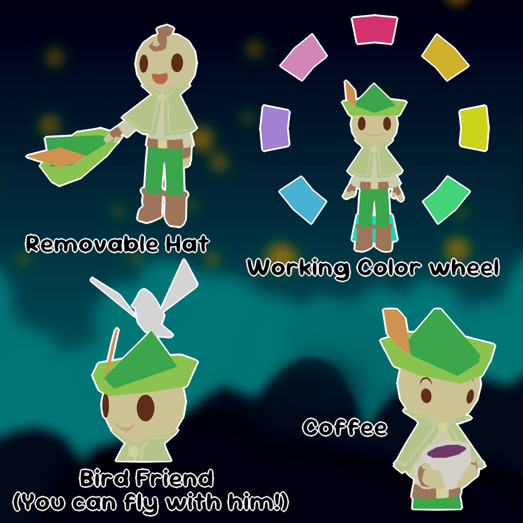 Kiwi the Bard - Wandersong - Sopa - BOOTH