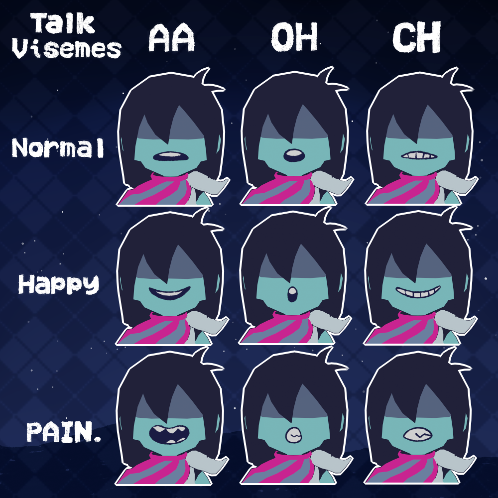 Kris Dreemurr - Deltarune - Sopa - BOOTH
