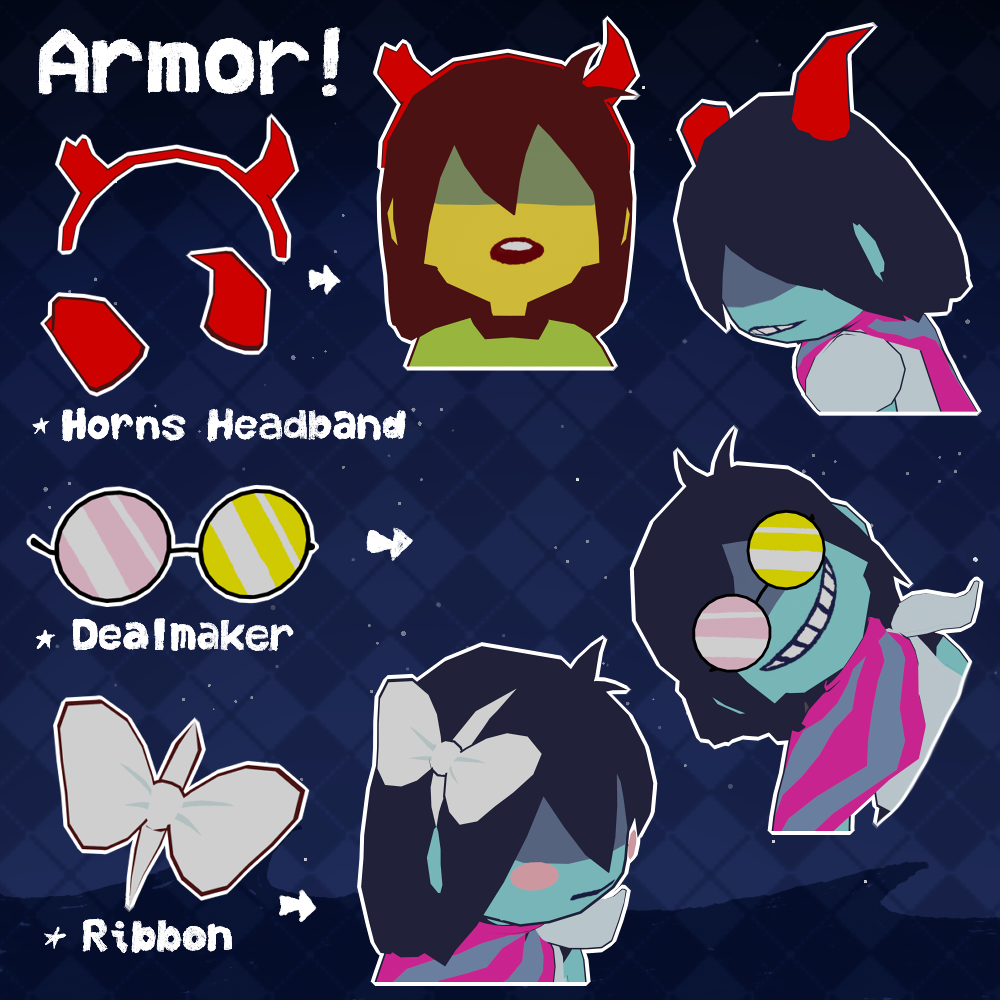 Kris Dreemurr - Deltarune - Sopa - BOOTH