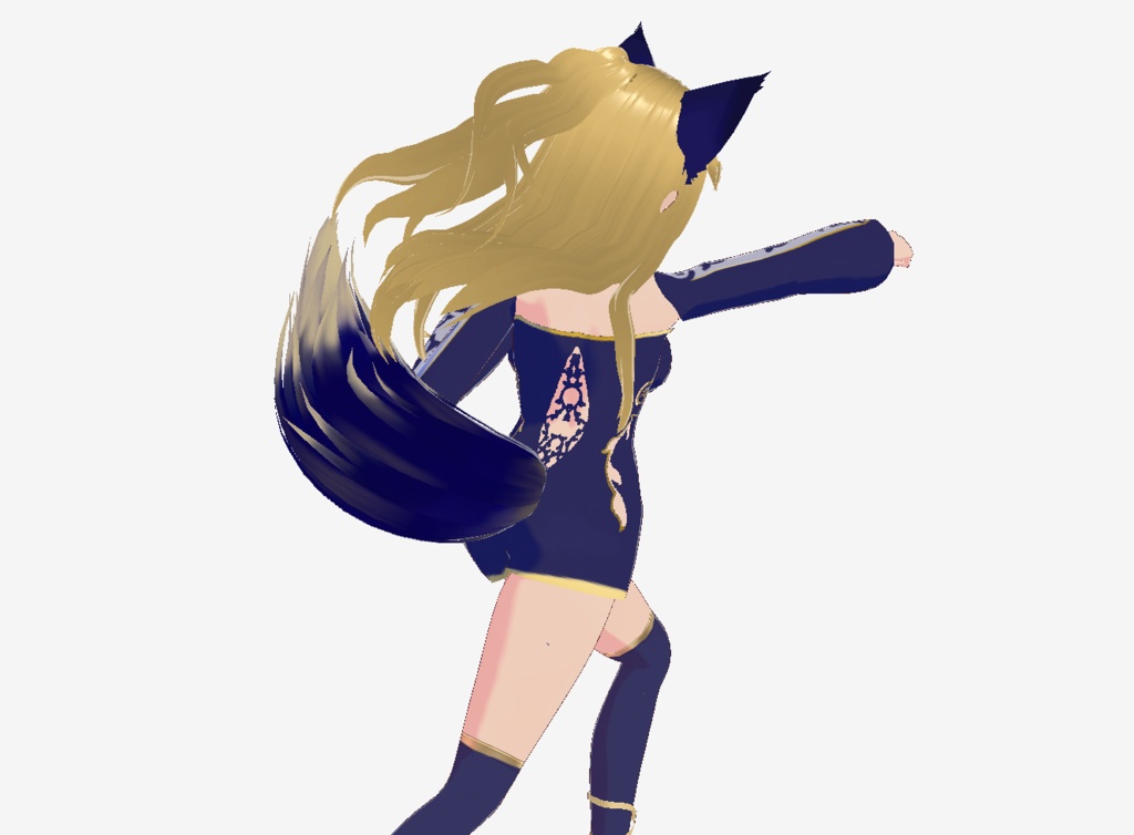 Nayomi Royal Cat Girl VRM vtuber model - DarkoPrincess Boutique - BOOTH