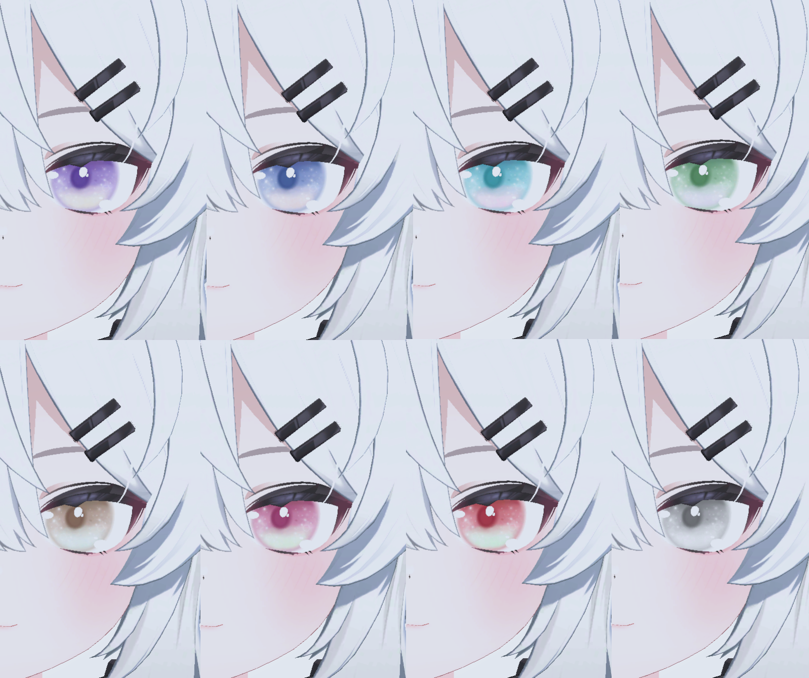 【3 Avatar】Pastel Sky Eye Textures 2 - SoraHaru - BOOTH