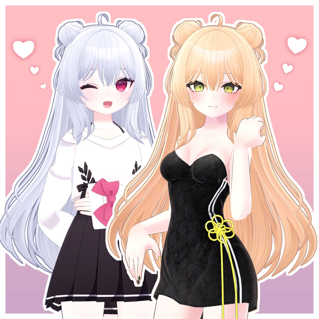 [PB対応] VRC用 Beads Hair - cherry neru - BOOTH