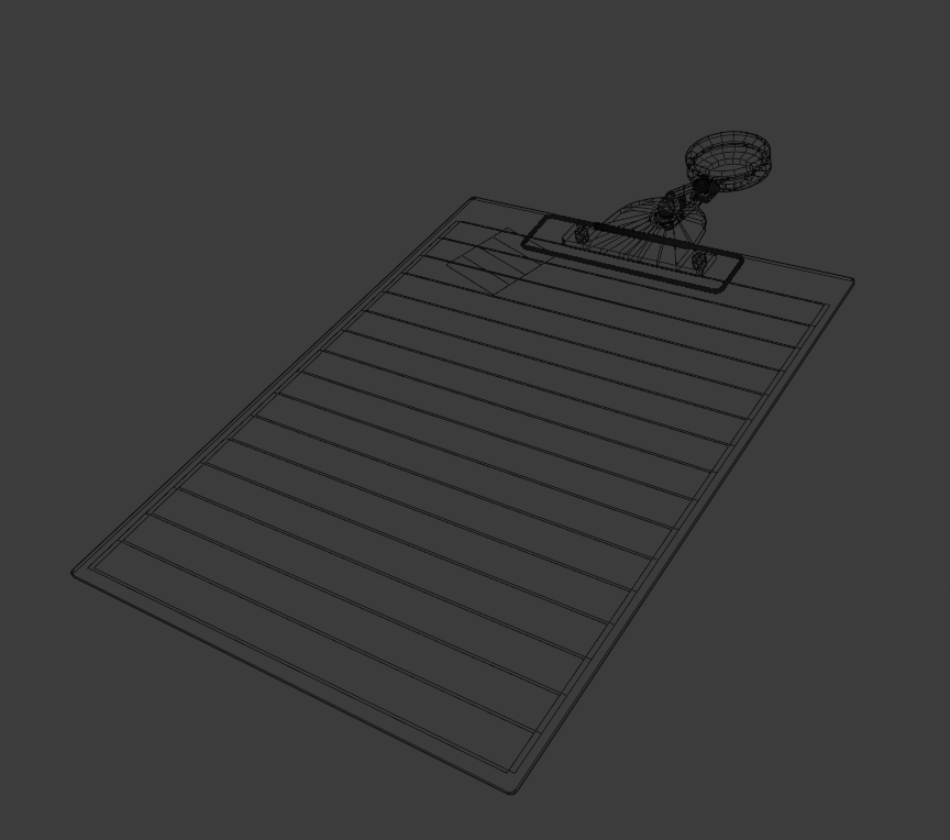 SY Corp Personal Clipboard - SY Office Supply - BOOTH