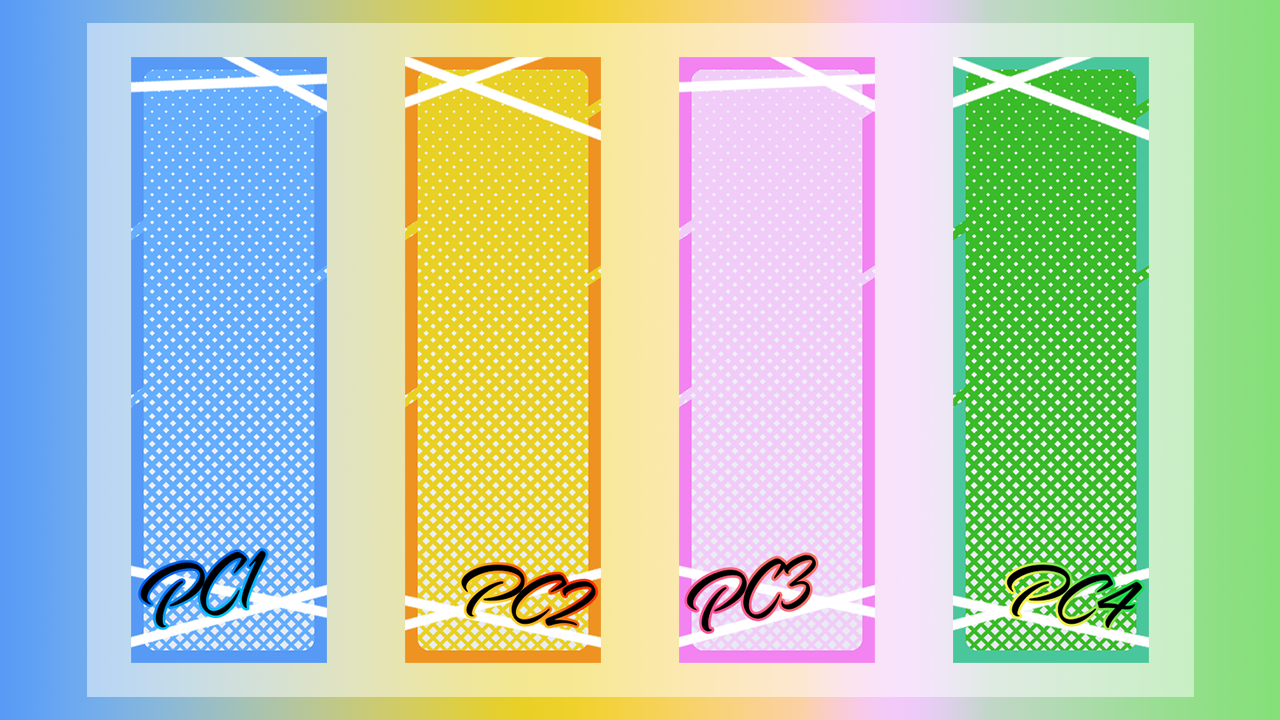 プレイヤーキャラクター(PC)置き場 TRPG素材・ココフォリア装飾 - 水族館卓 - BOOTH