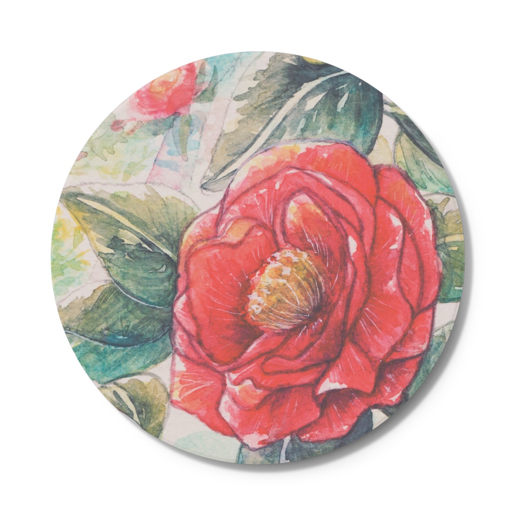 水彩 白雲石コースター - Outou - BOOTH