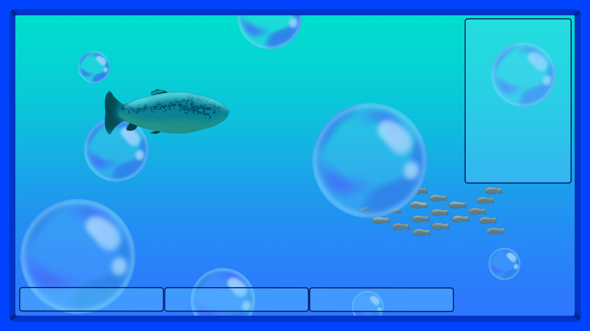 Elemental VTuber Overlay Series - Water - JQ's Digital Asset Shop ...