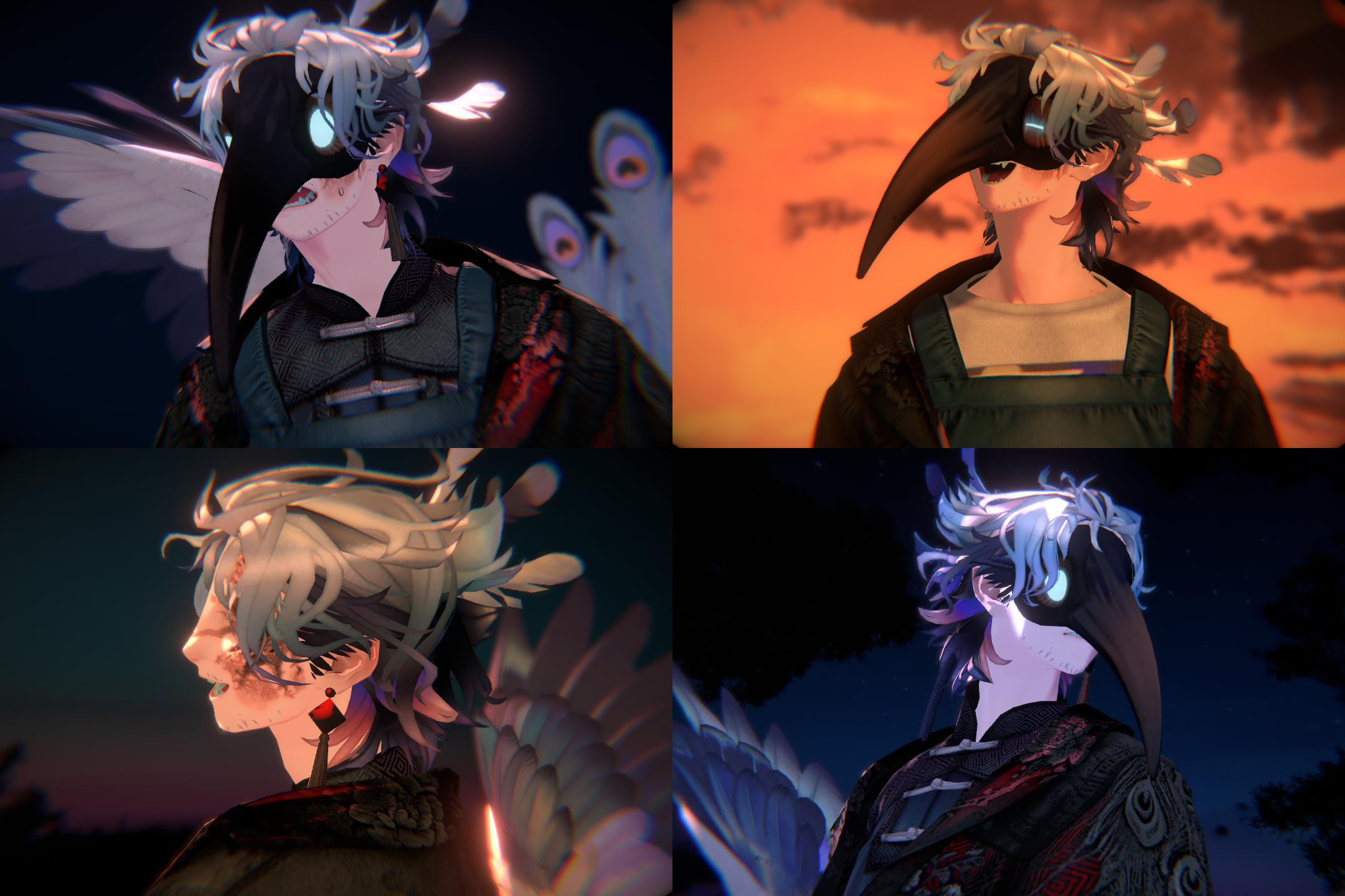 【3D model】妙楽鳥【VRChat avatar】 - kaibatu2mm LAB - BOOTH