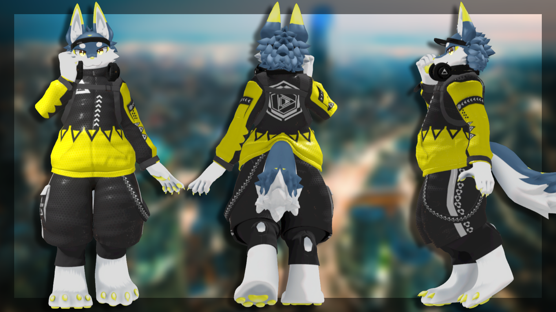 Techwear V2.2 set For Regulusレグルス2.0,Keplerケプラー2.0,Eboshiエボシ,Yoiヨイ,Uhuruウフル - lzdjulian - BOOTH