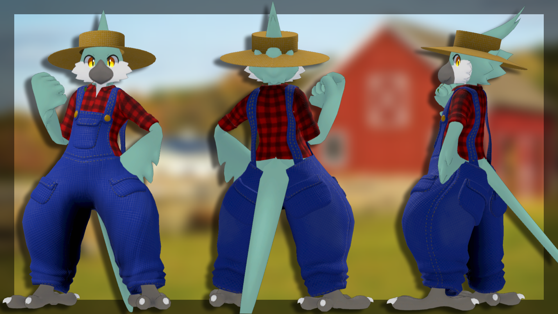 Farm Outfit for Regulusレグルス2.0,Keplerケプラー2.0,Eboshiエボシ,Yoiヨイ ...