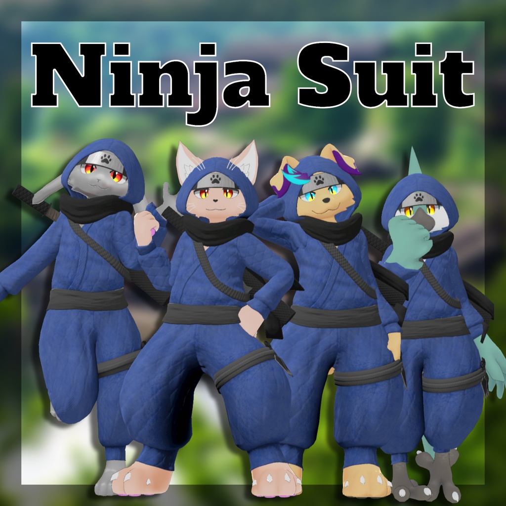 Ninja Suit For Regulusレグルス2.0,Keplerケプラー2.0,Eboshiエボシ,Yoiヨイ - lzdjulian ...