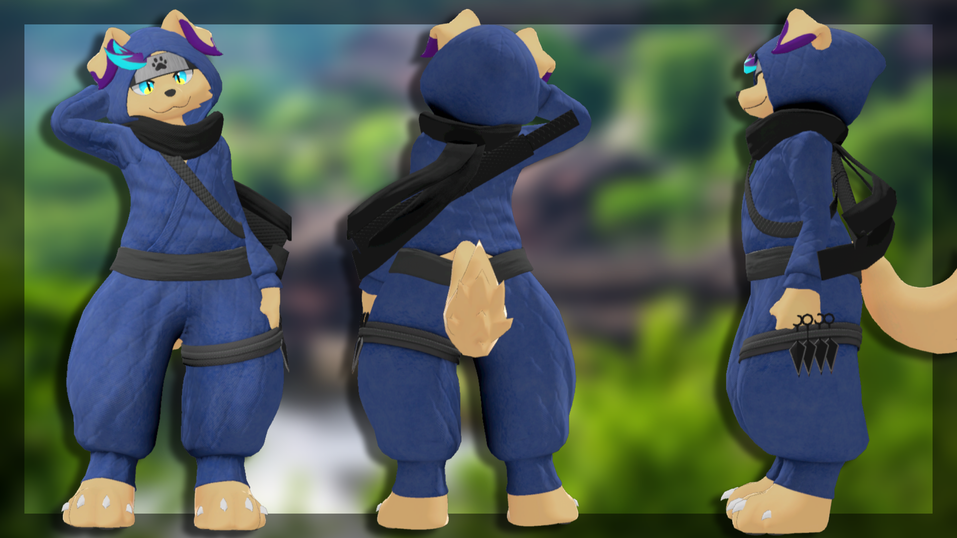 Ninja Suit For Regulusレグルス2.0,Keplerケプラー2.0,Eboshiエボシ,Yoiヨイ - lzdjulian ...