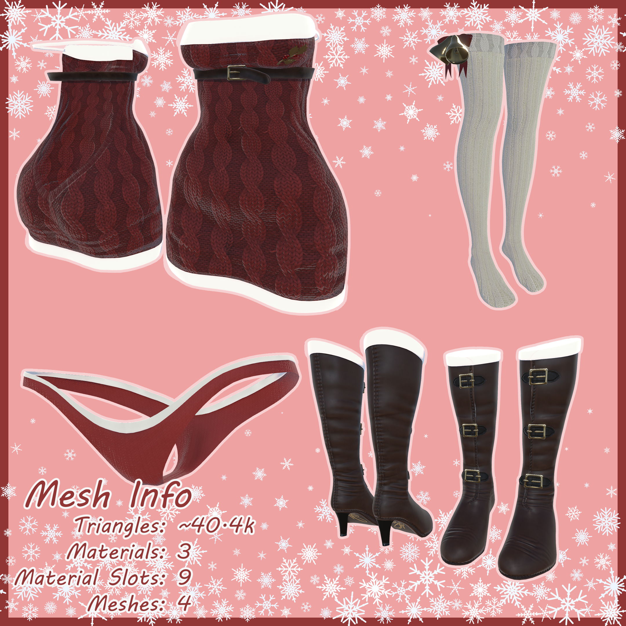 [VRC][MA][3 Avatar Support] Starlit Nights - zanariyo - BOOTH