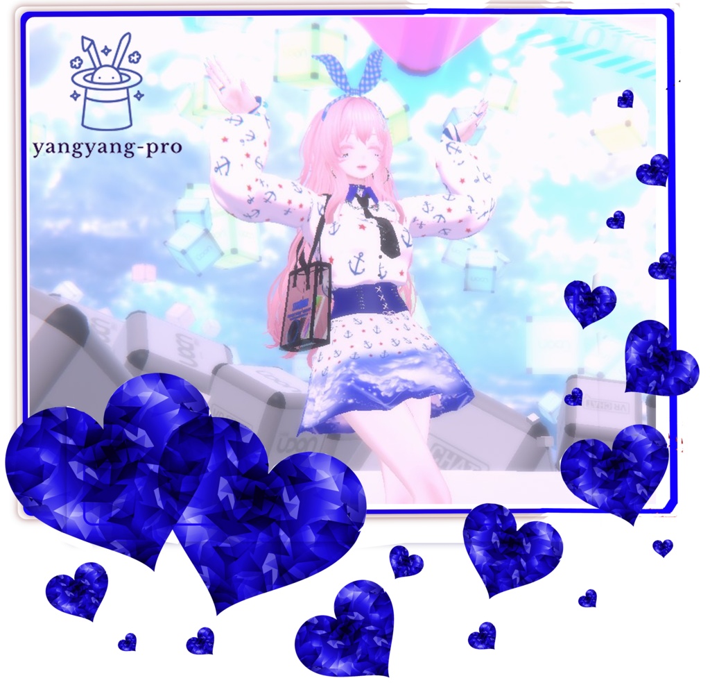 [FREE]☆Punk corset(TEXTURE ONLY)☆ by 3BON - yangyang-pro - BOOTH