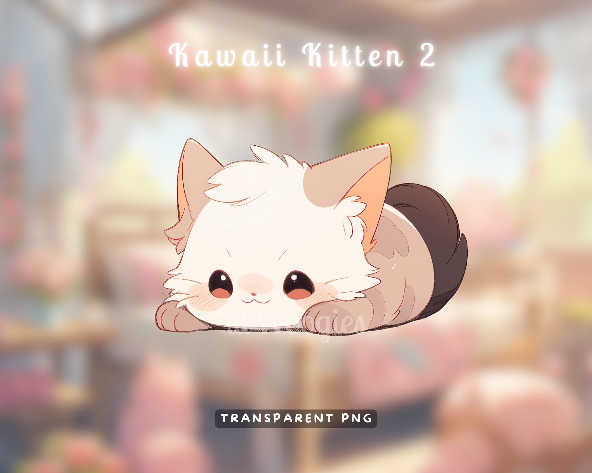 【Assets】5x Kawaii Kittens | Best Friends | Vtuber Pets | Cute Cats ...