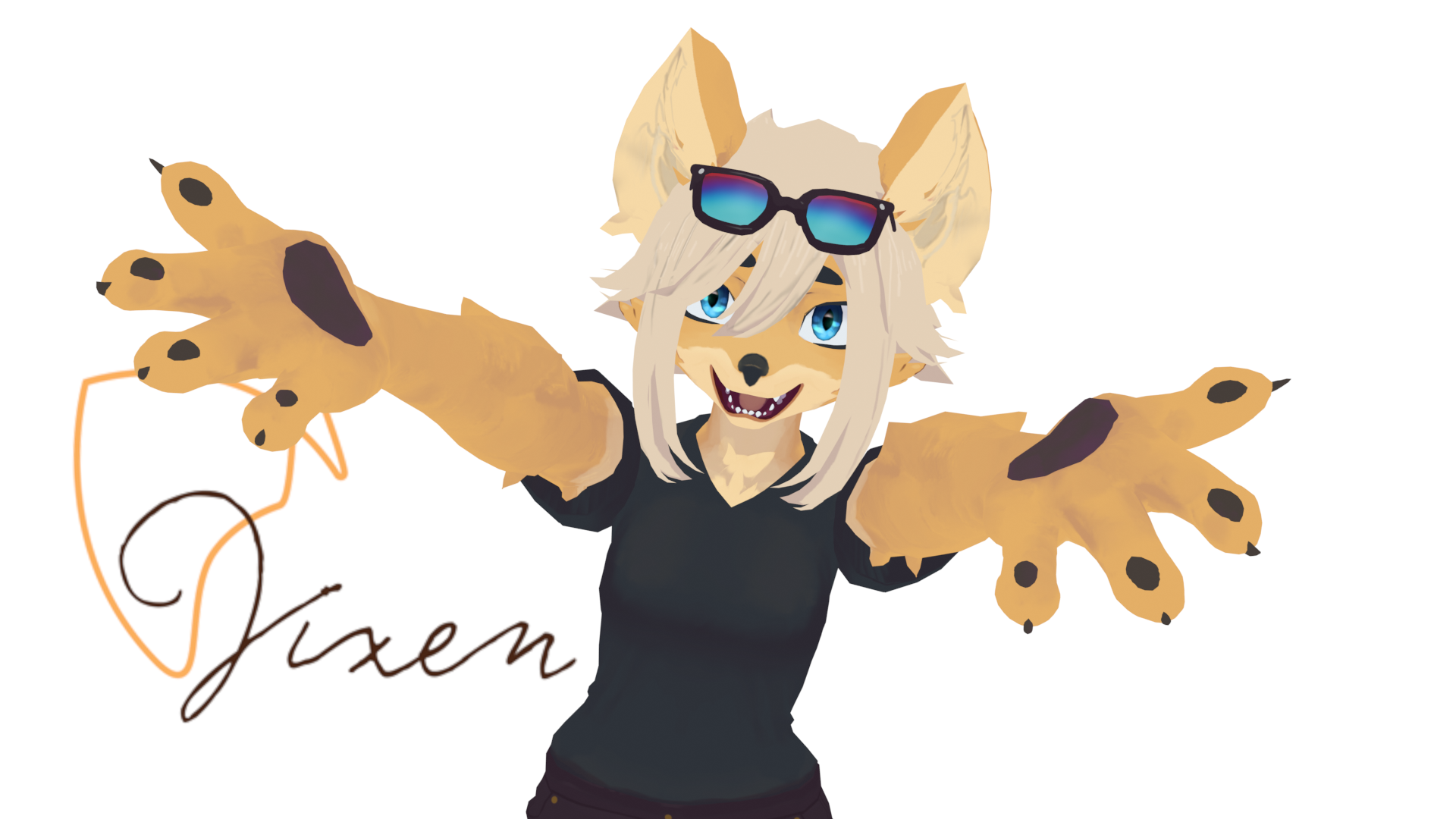 Vixen VRChat [PhysBones update!] - 鯉 Koi 3D - BOOTH