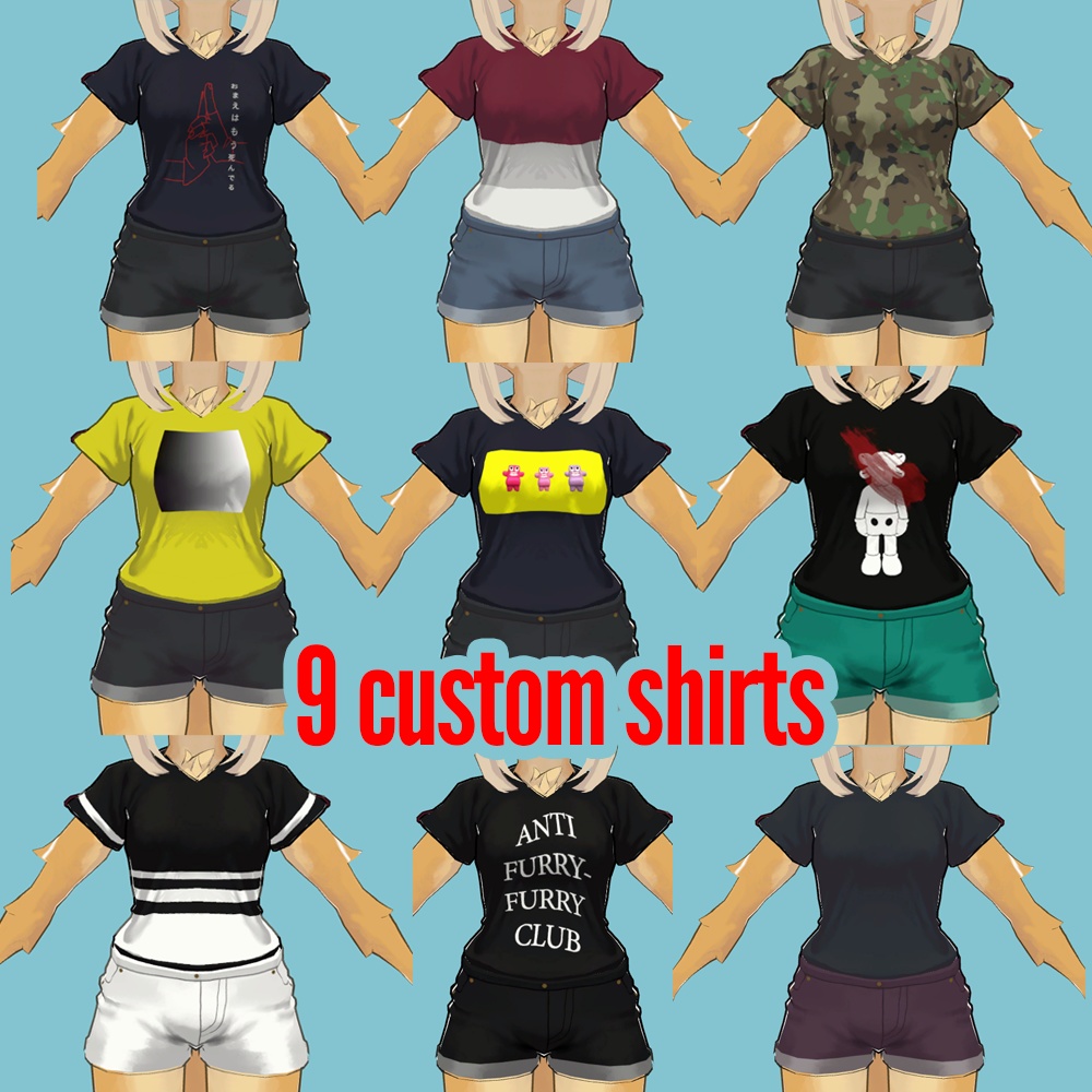 Vixen VRChat [PhysBones update!] - 鯉 Koi 3D - BOOTH