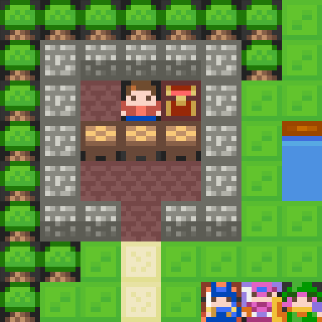 【ドット絵・アイコン素材詰め合わせ】キャラクター・マップ・その他 - katuomeme BOOTH - BOOTH