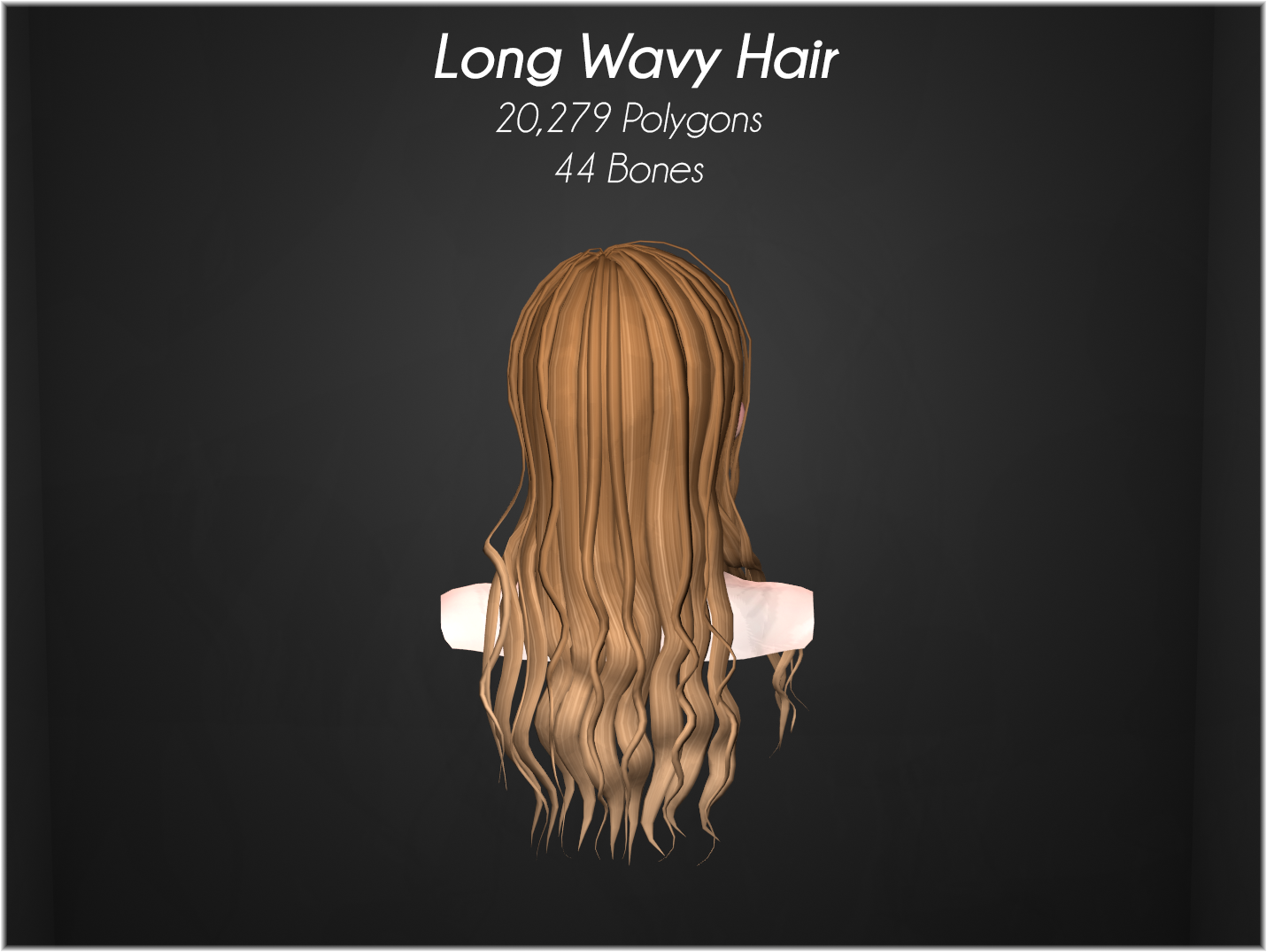 Wavy Hair Asset - Kelseu - BOOTH