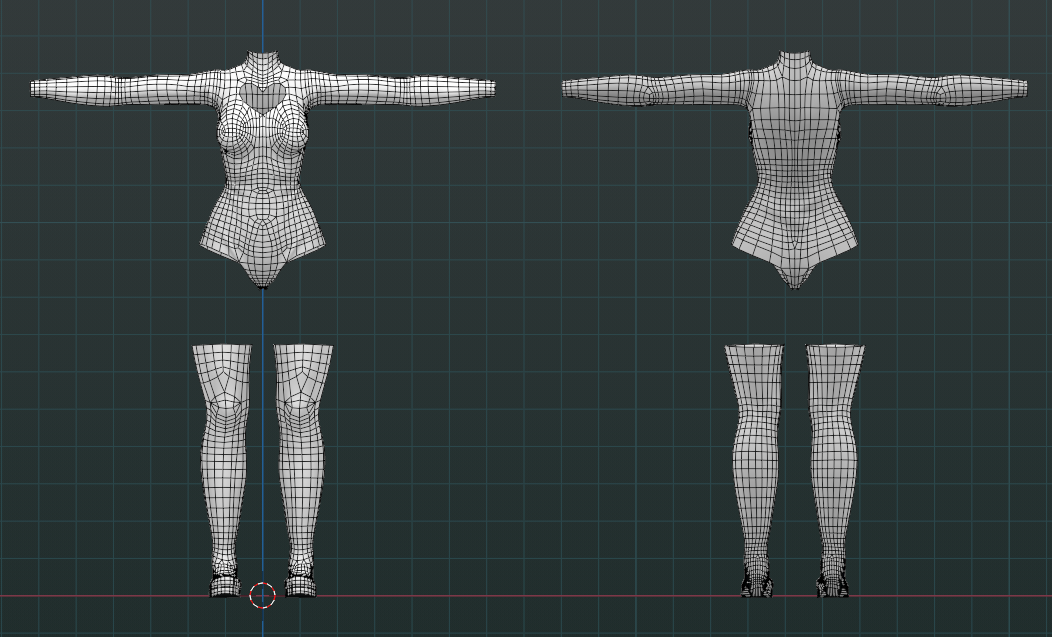 Heart-Cut Bodysuit & Boots - VRChat Clothing Asset - Kelseu - BOOTH