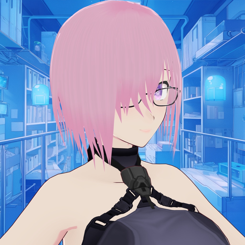 マシュ・キリエライト VRoidモデル vrm - ぱんなのVRoid・VRM屋 - BOOTH