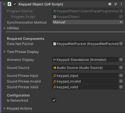 [GT] VRChat Keypad - GimTech - BOOTH