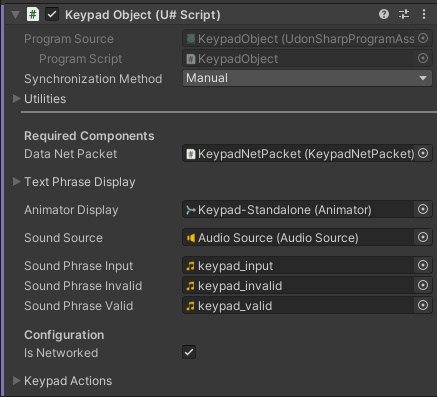 [GT] VRChat Keypad - GimTech - BOOTH