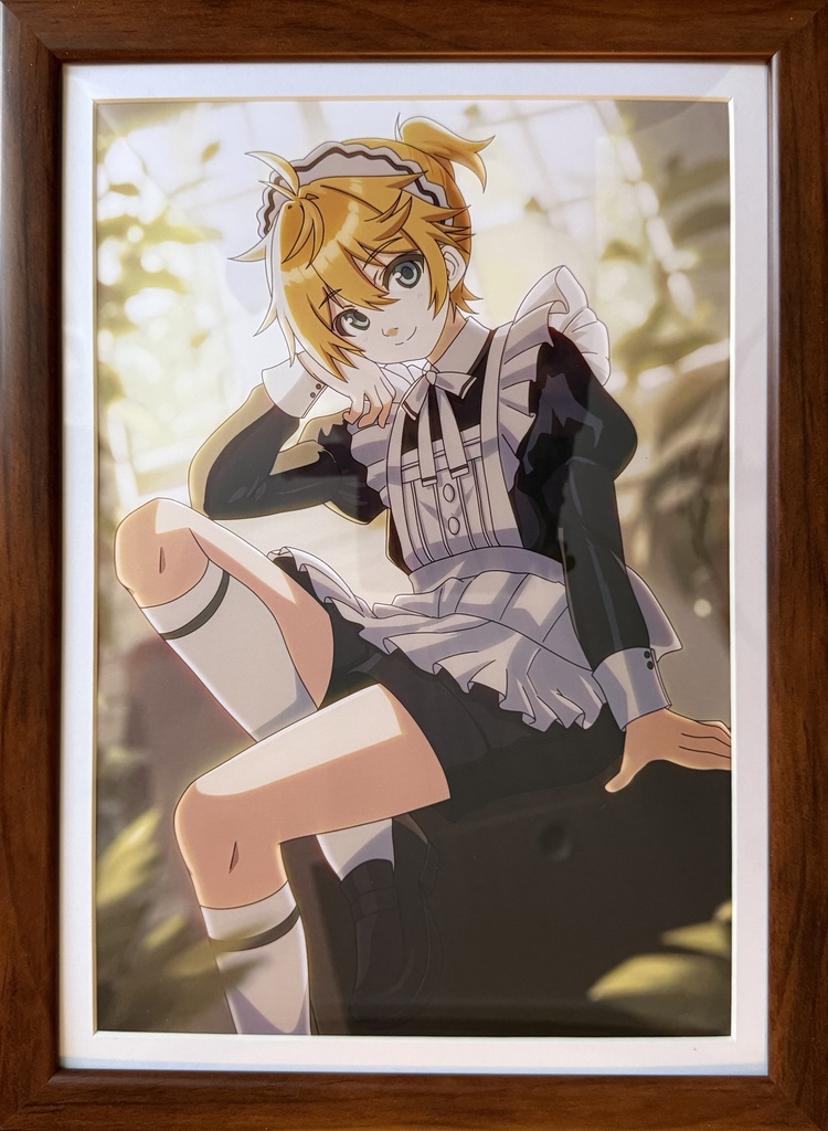 額絵「メイド服レンくん」 - hiro-ba Studio Shop - BOOTH