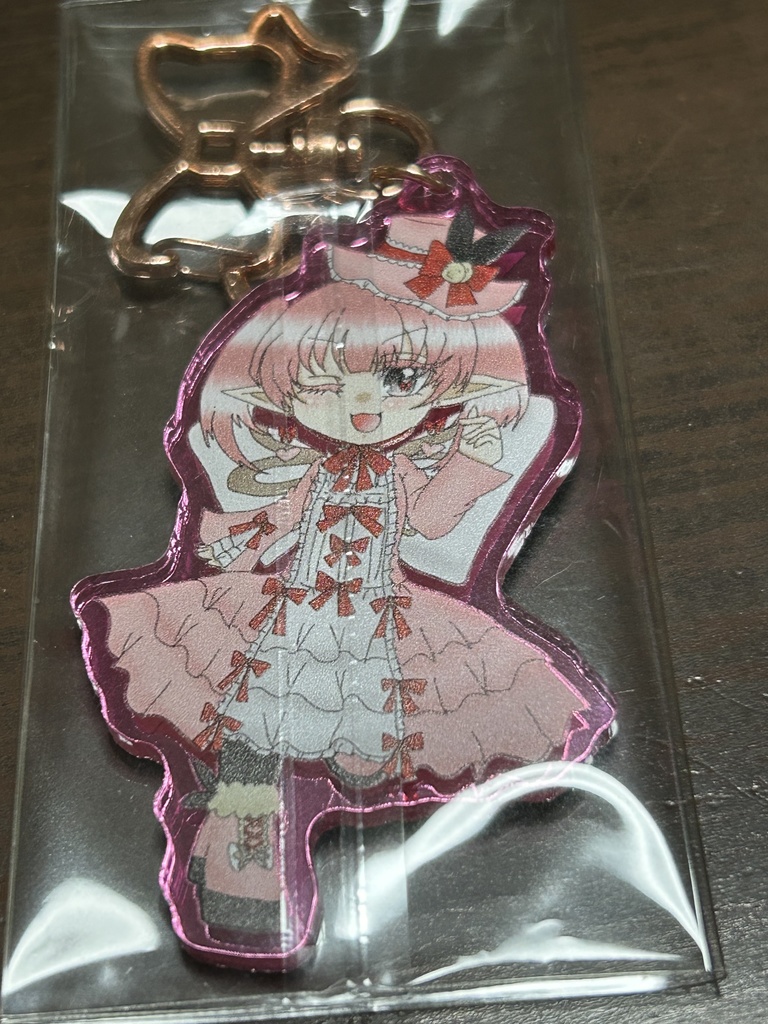 pkgっ子アクキー - Black Lilly - BOOTH