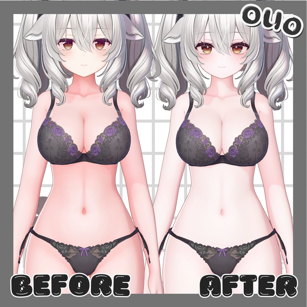 [ミルティナ/Milltina] makeup+blendshape - ouo - BOOTH