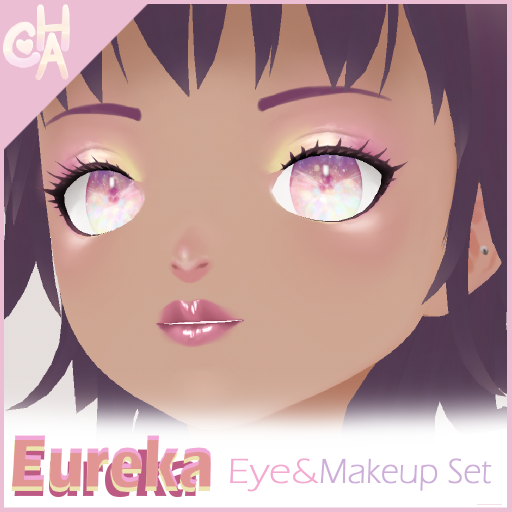 -50% (Commercial) [VRoid] Eureka Eye&Makeup Set - エウレカ・アイメイクセット - ChristinaHopeArt - BOOTH