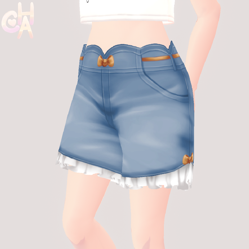 (Commercial) [VRoid] Bliss Shorts 8 Pack - ブリス・ショーツ8パック ...